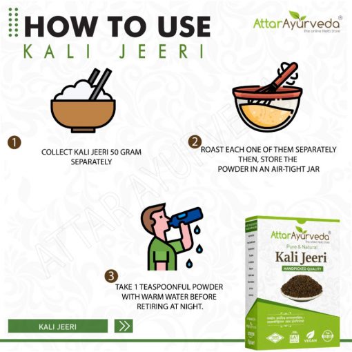Buy Kali Jeeri | Kalijiri | Centratherum Anthelminticum - Attar Ayurveda