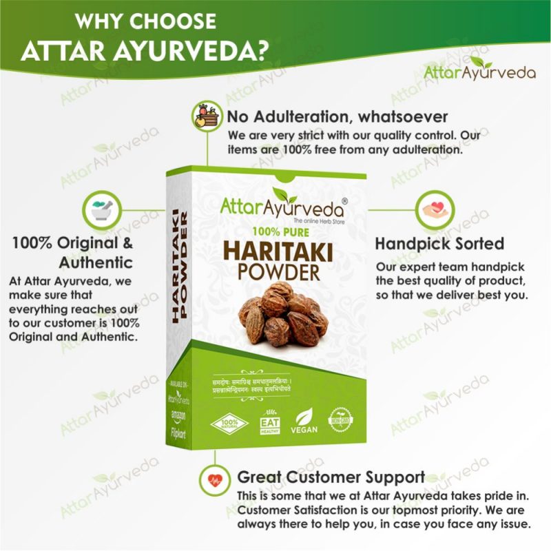 Buy Badi Harad / Harar online - AttarAyurveda